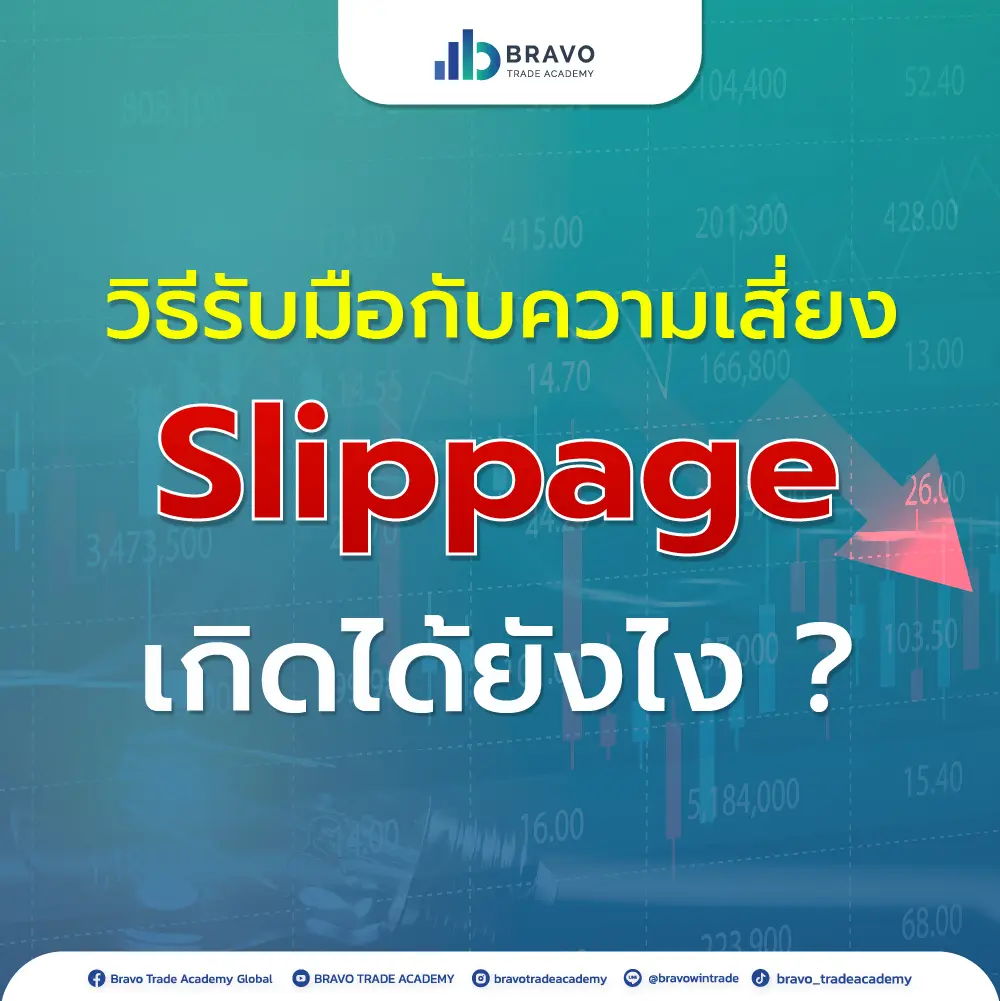 Slippage เกิดได้ยังไง วิธีรับมือกับความเสี่ยง