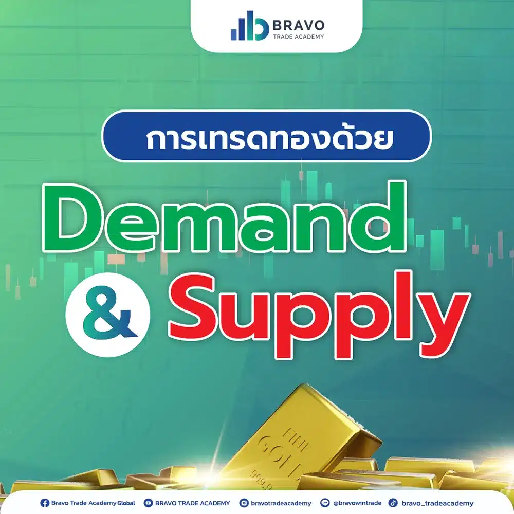 การเทรดทองด้วย Demand Supply - Bravo Trade Academy